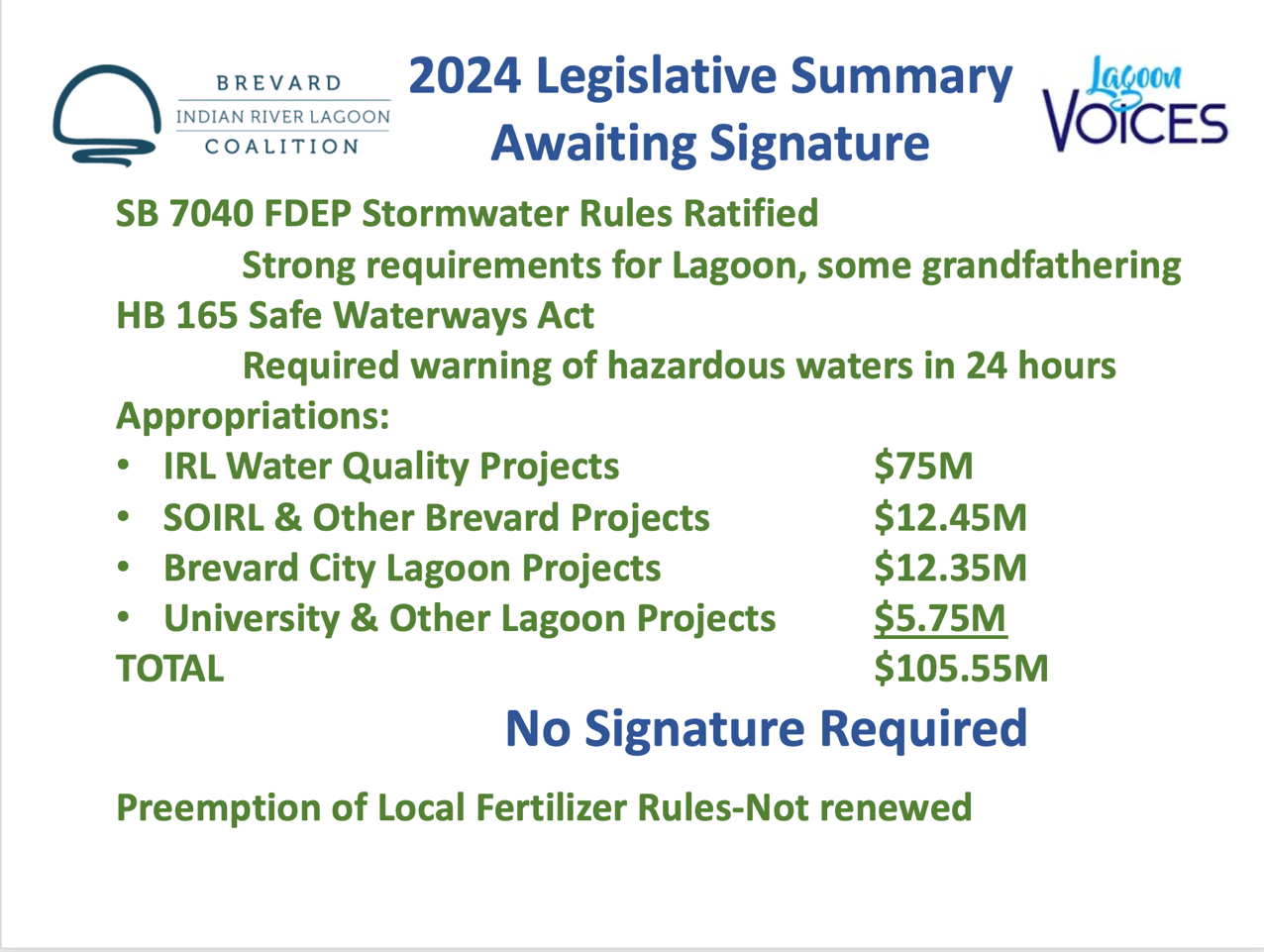 Copy of Current Programs, Lagoon Voices > Brevard Indian River Lagoon Coalition